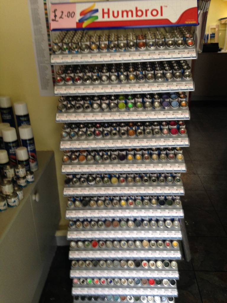 Humbrol paints 14ml all colours – Retro Modeller